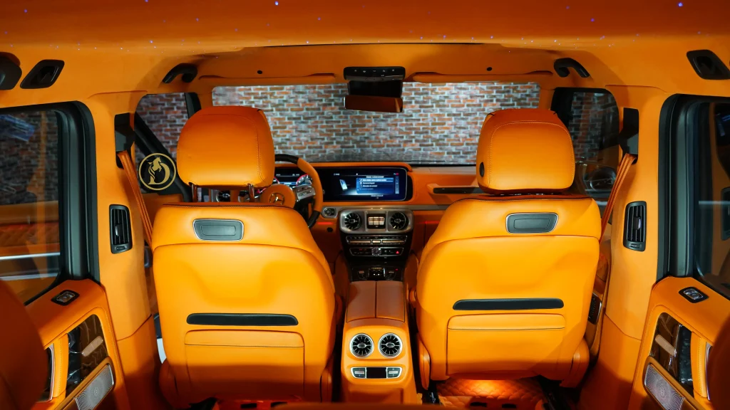 BRABUS G-63 With Orange Interior Sale Price- Dourado Luxury Car